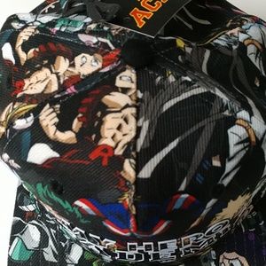 Bioworld | Accessories | Nwt My Hero Academia Sublimation Hat Baseball ...
